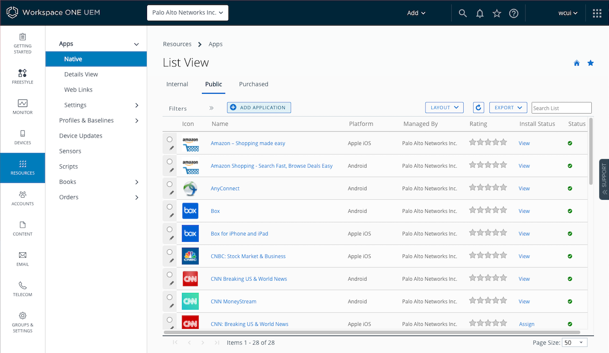 Deploy The Globalprotect Mobile App Using Workspace One