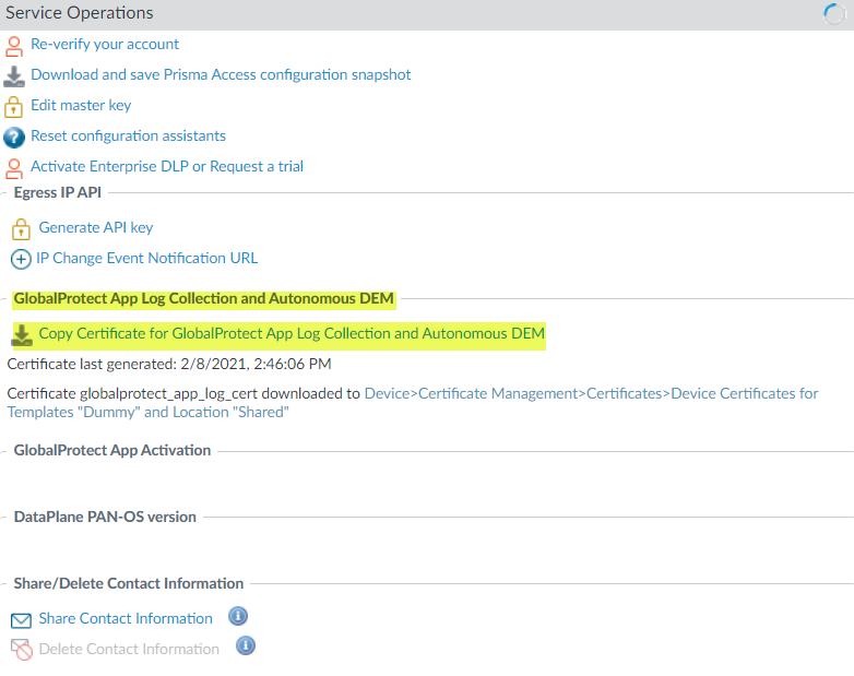 Set Up Globalprotect Connectivity To Strata Logging Service