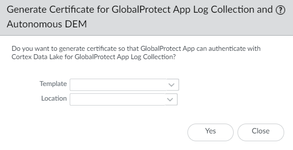 Set Up Globalprotect Connectivity To Strata Logging Service