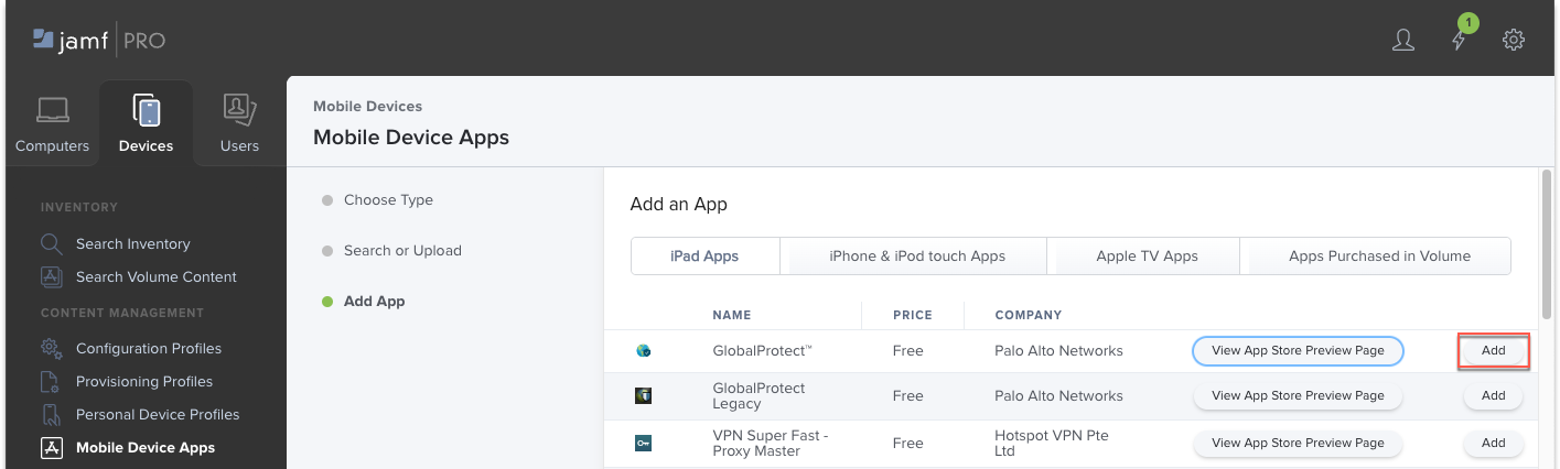 Deploy The Globalprotect Mobile App For Ios Using Jamf Pro