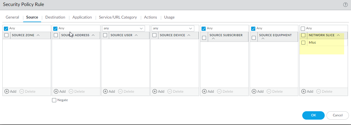 Configure 5g Network Slice Security