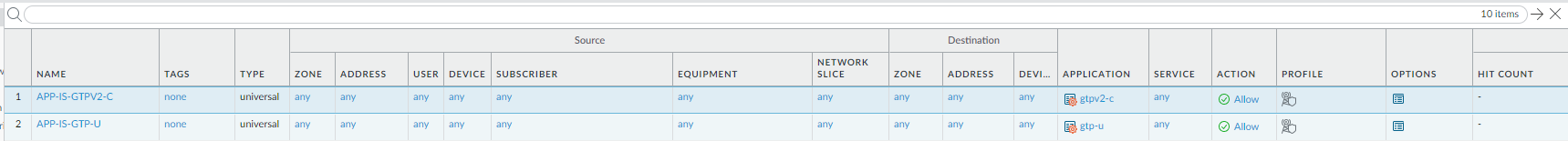 Configure Gtp Stateful Inspection