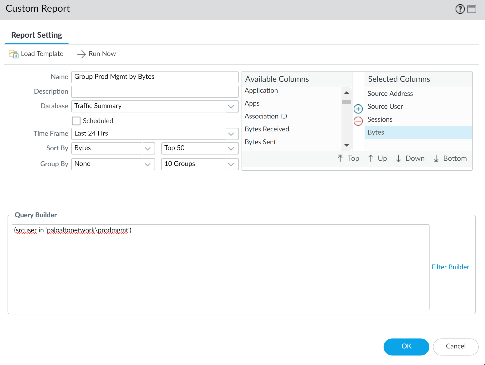Generate Custom Reports