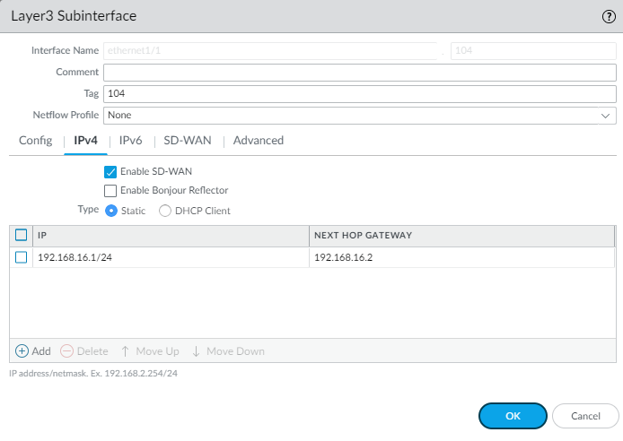 Sd Wan Support For Layer 3 Subinterfaces