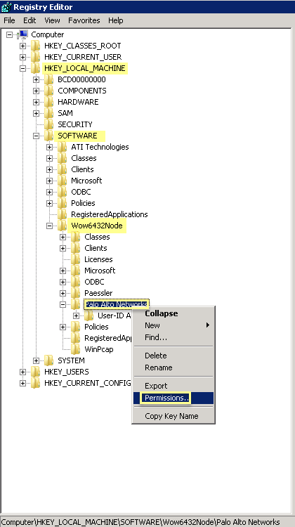 Configuring a User-ID Agent Service Account (Windows AD)