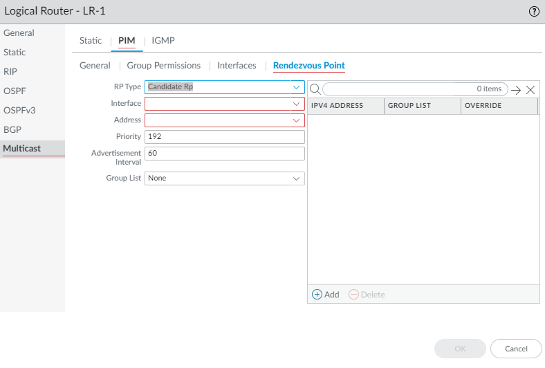 Configure IPv4 Multicast