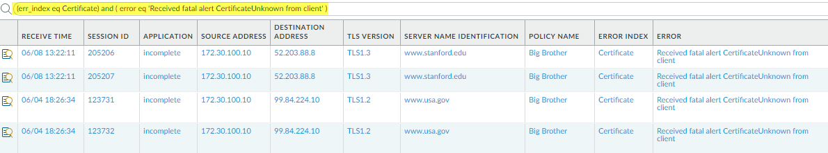 Investigate Decryption Failure Reasons