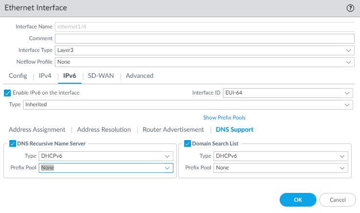 Configure An Interface As A Dhcpv6 Client With Prefix Delegation