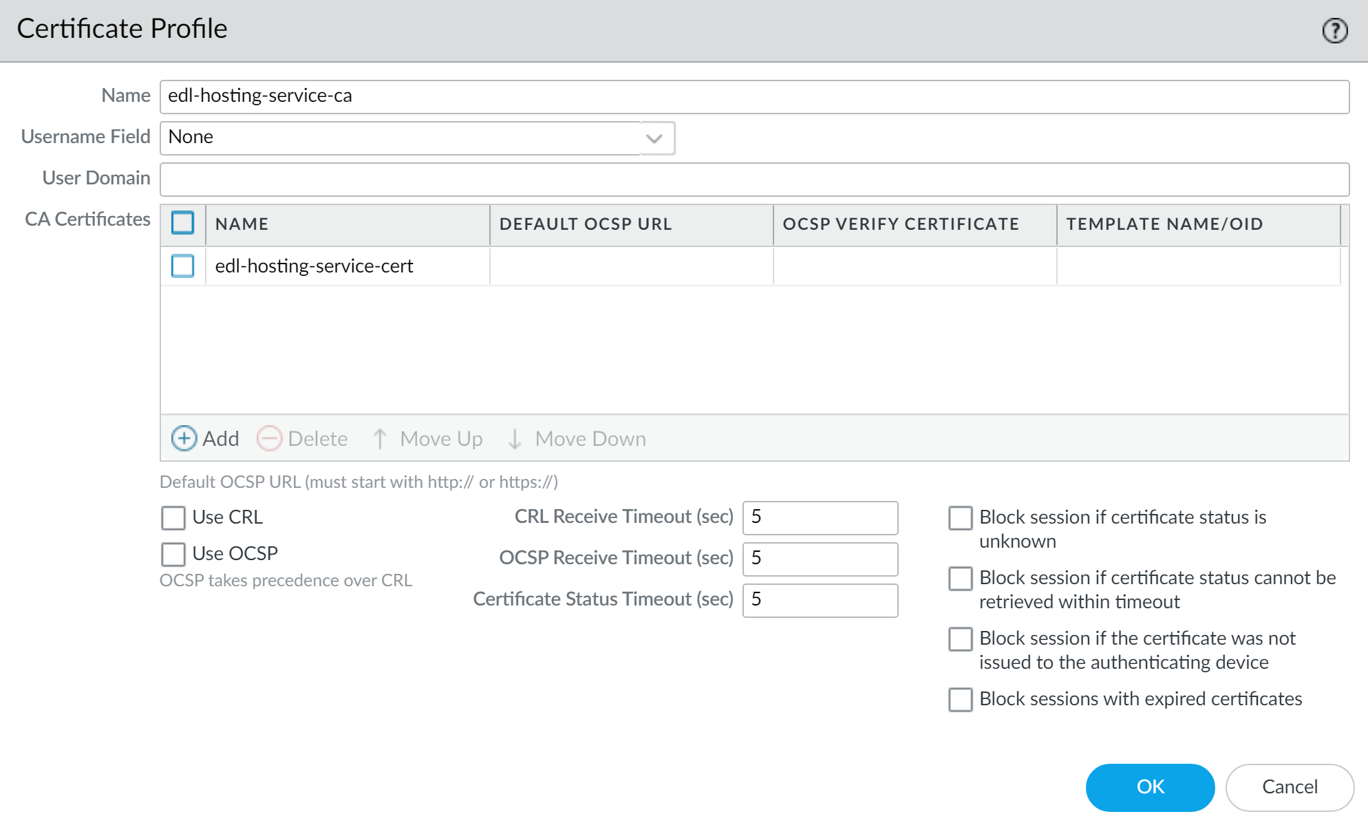 Create An External Dynamic List Using The Edl Hosting Service