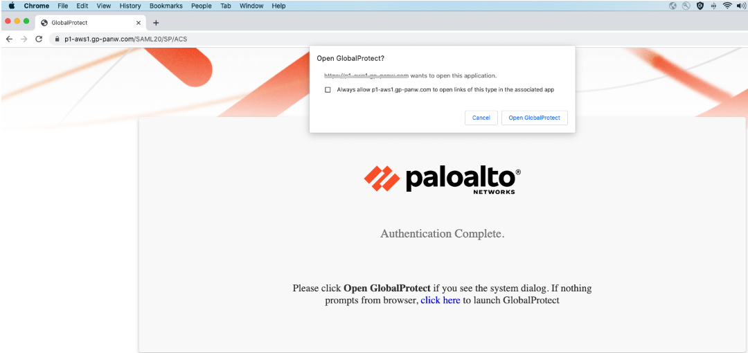Default System Browser For Saml Authentication