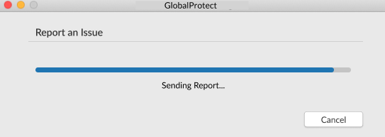 Report An Issue From The Globalprotect App For Macos