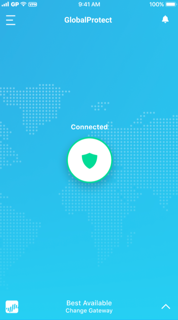 Use the GlobalProtect App for iOS