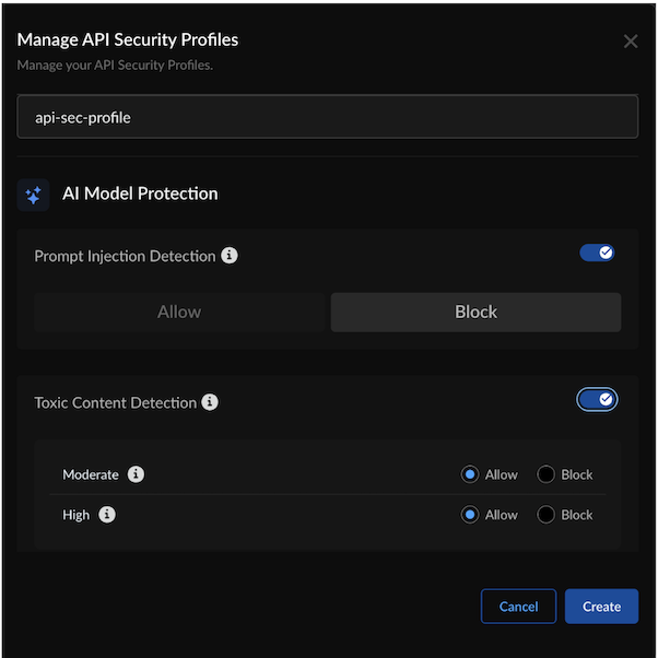 Onboard Ai Runtime Security Api Intercept In Strata Cloud Manager