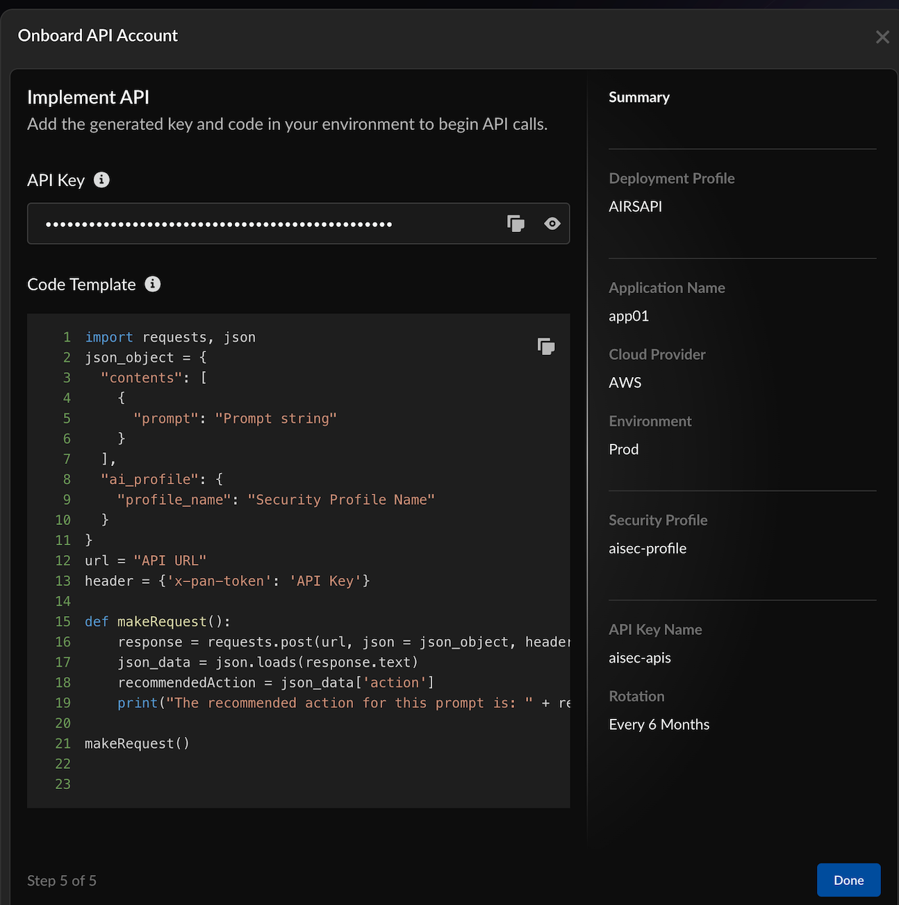 Onboard Prisma Airs Ai Runtime Api Intercept In Strata Cloud Manager