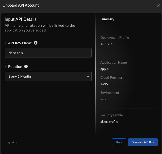 Onboard Prisma Airs Ai Runtime Api Intercept In Strata Cloud Manager