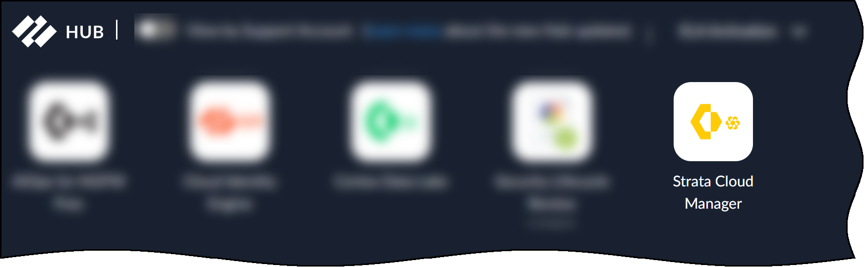 Launch Strata Cloud Manager