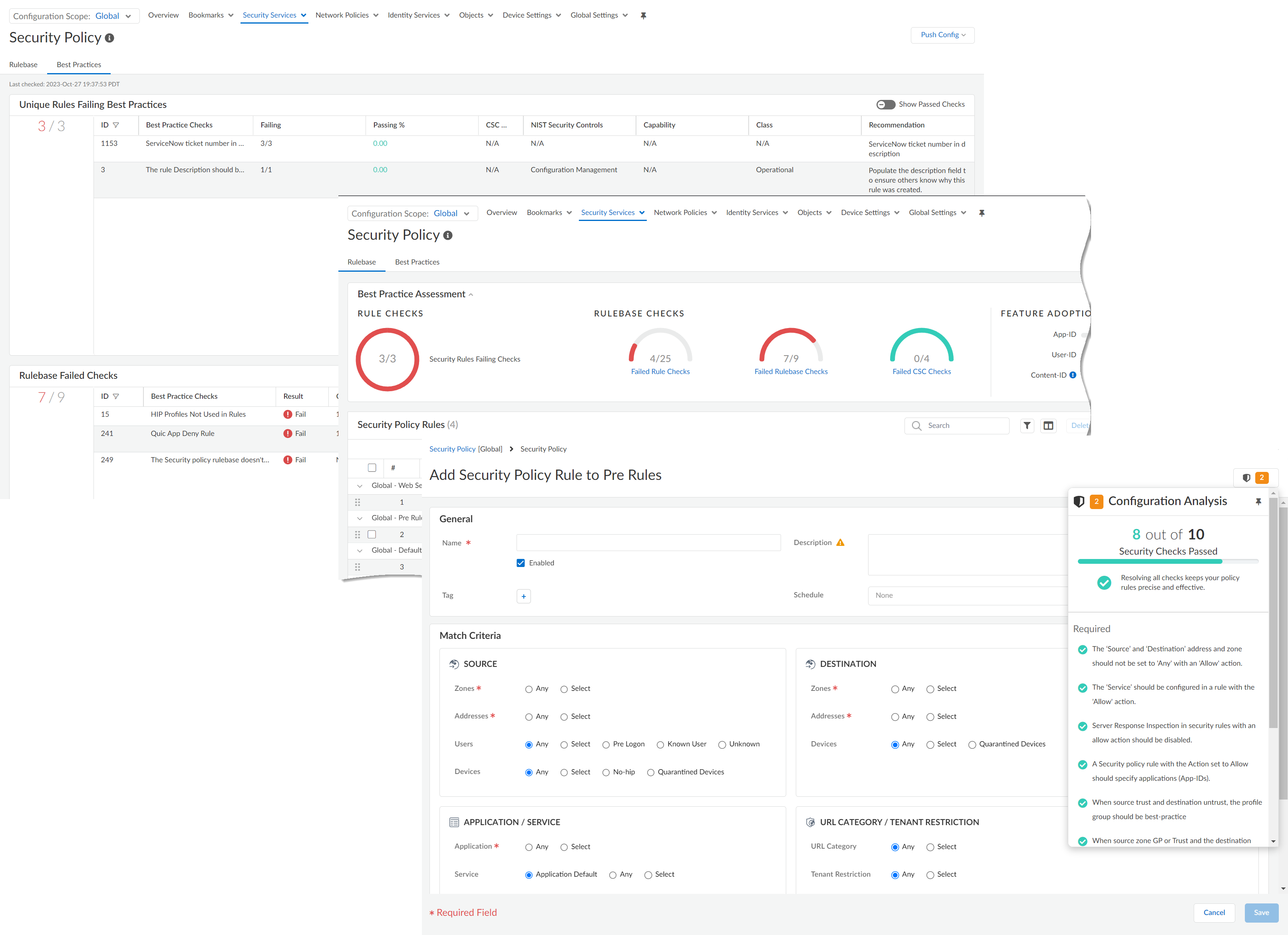 Built-In Best Practices in Strata Cloud Manager