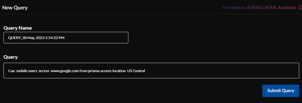 Create a Natural Language Query