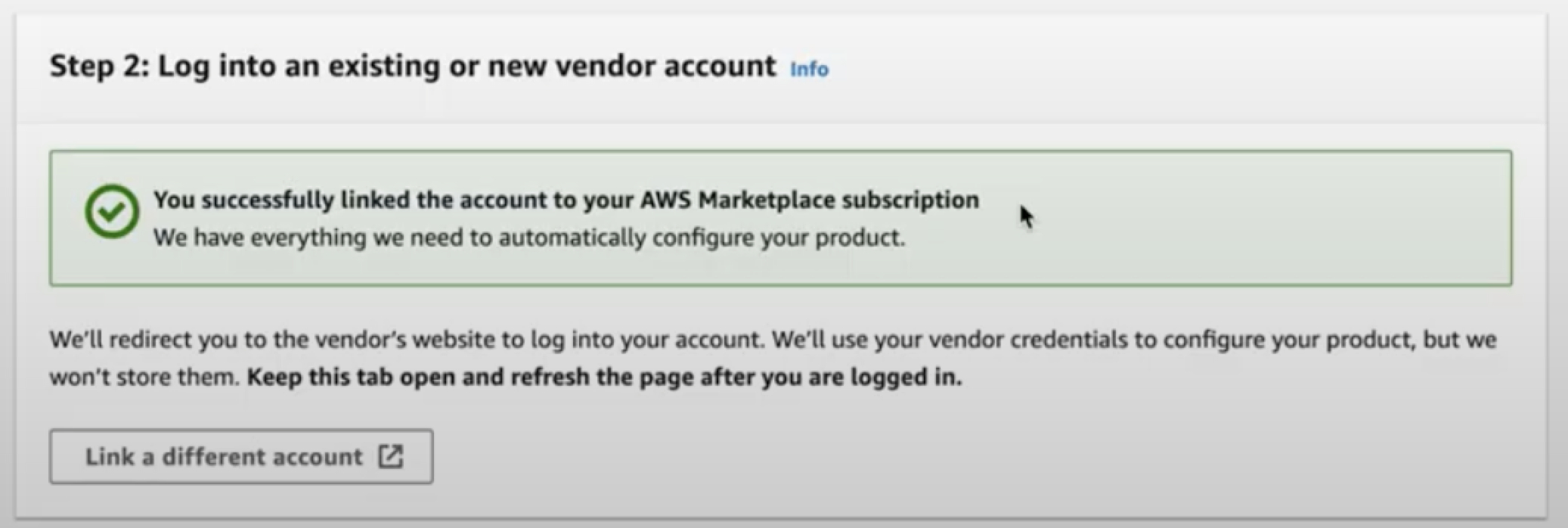 Getting Started from an AWS Members Account