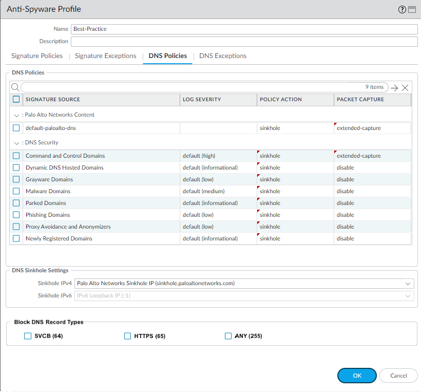 Enable Dns Security