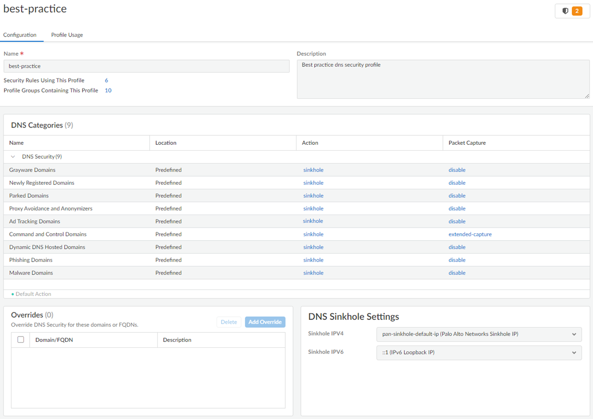 Enable Dns Security