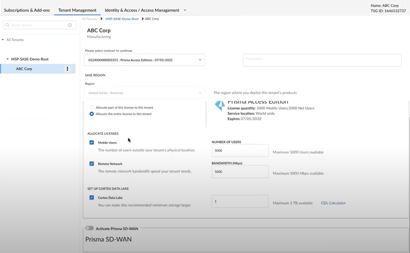 Add Prisma Access Fedramp High To An Existing Prisma Sd Wan Fedramp