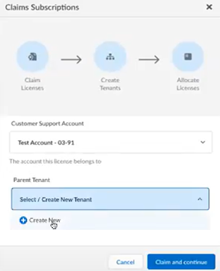 Activate A License For Prisma Access Multitenant Fedramp High Through