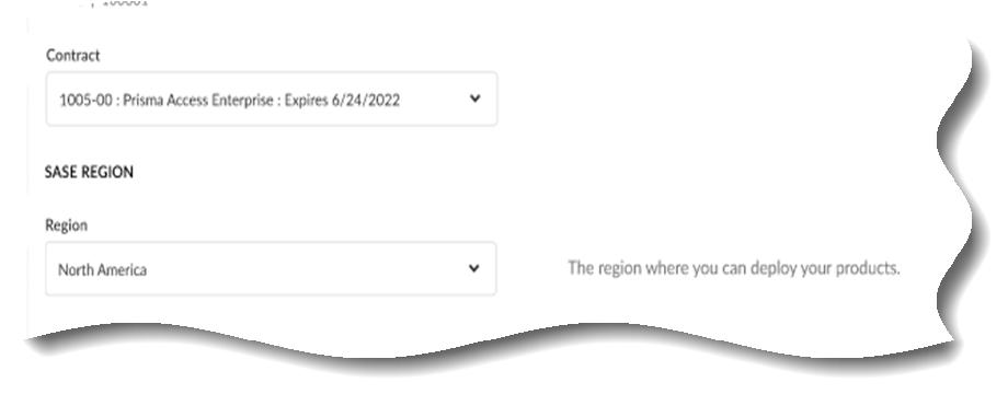Activate A License For Prisma Access Multitenant Fedramp High Through