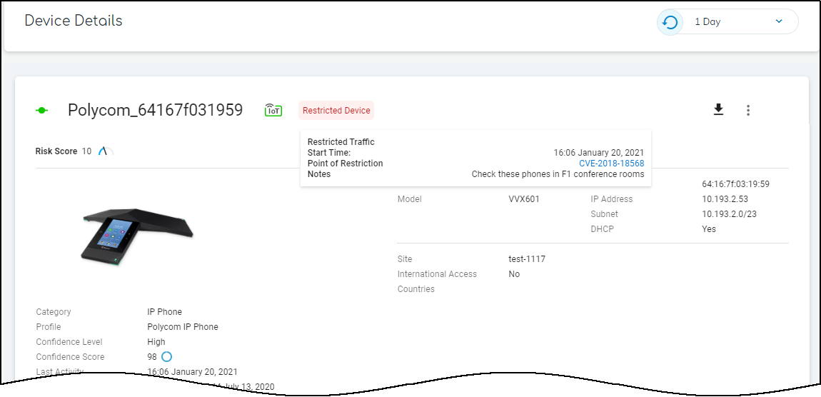 Restrict Network Access