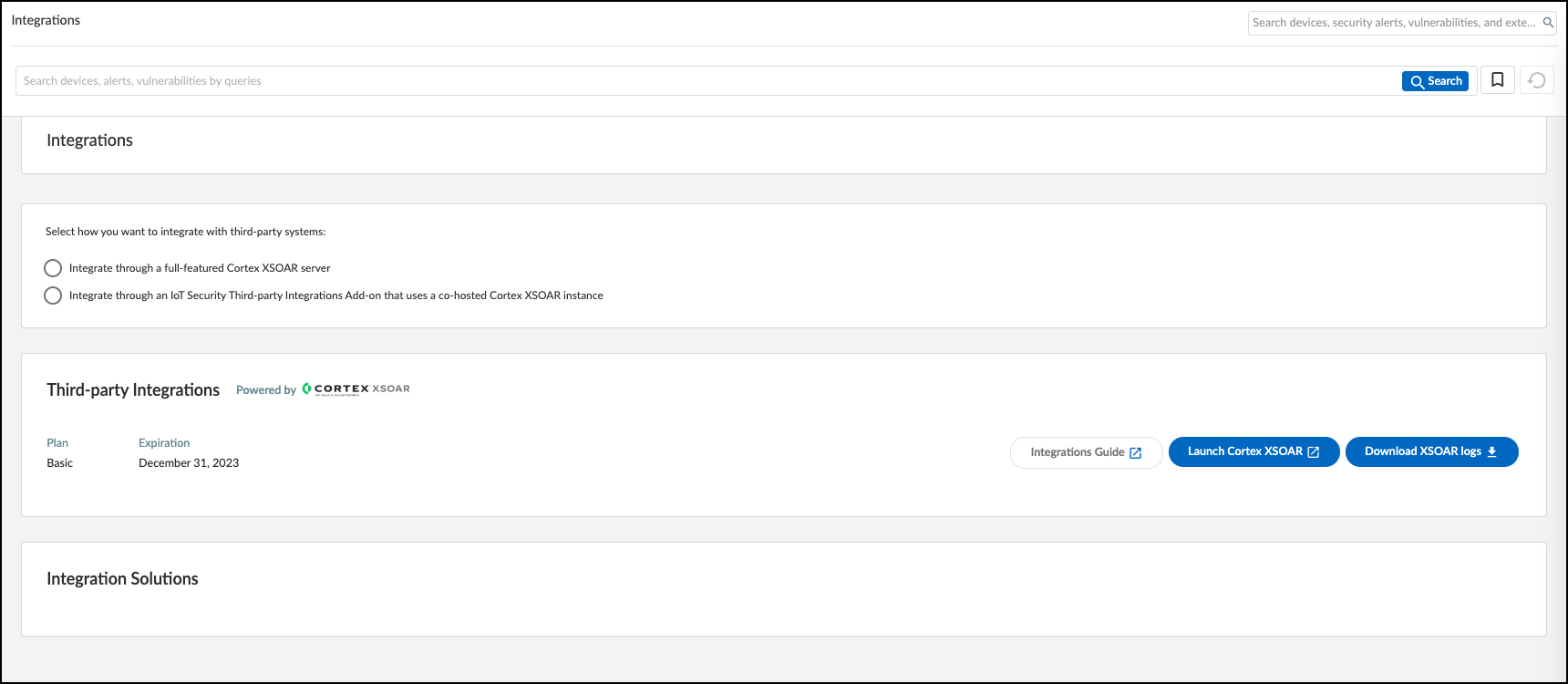 Third-Party Integrations Using a Full-Featured XSOAR Server