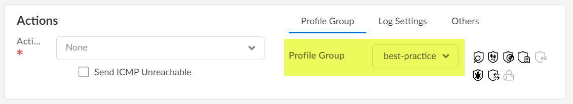 Security Profile Groups