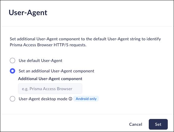Configure Prisma Access Browser Browser Customization Controls