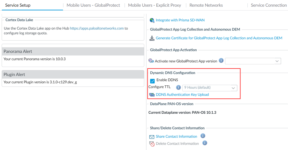 Enable Ddns For Mobile Users—globalprotect
