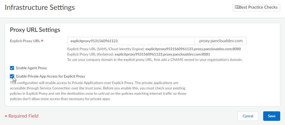 Access Your Data Center Using Explicit Proxy