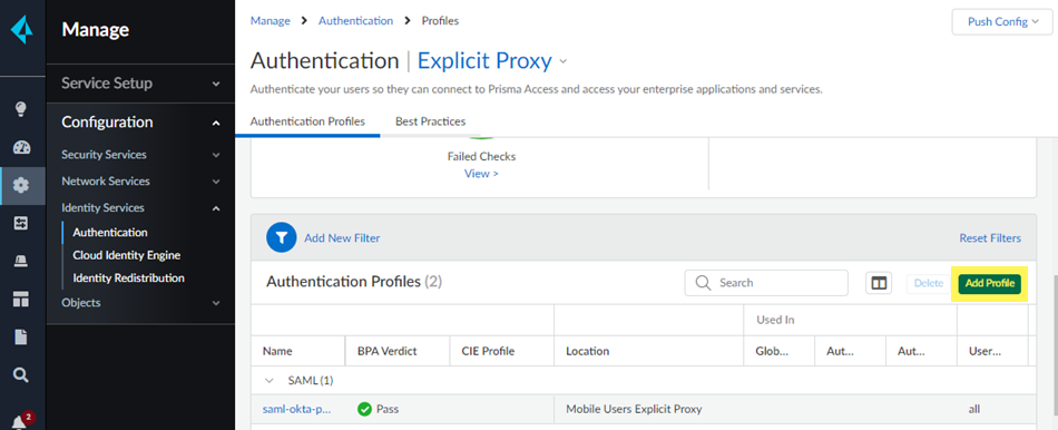 Cloud Identity Engine Authentication For Explicit Proxy Deployments