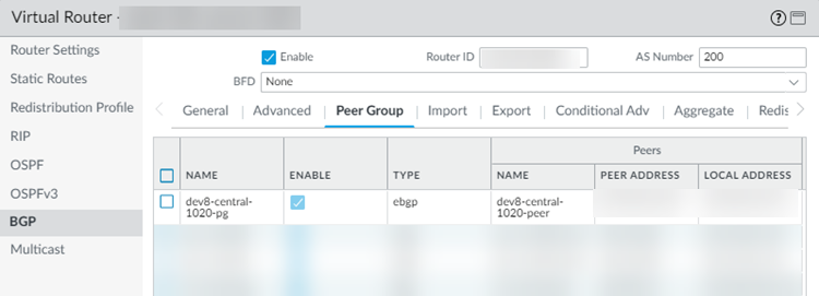 Configure Prisma Access Colo Connect