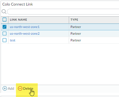Configure Prisma Access Colo Connect
