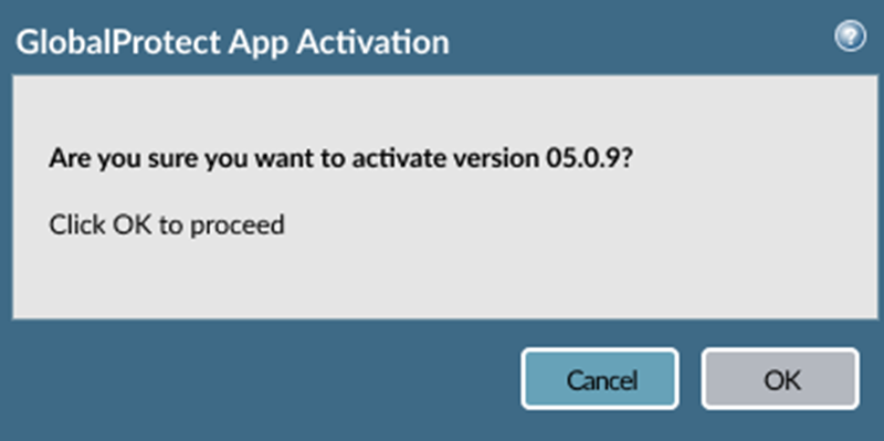 Select The Active Globalprotect App Version For Prisma Access