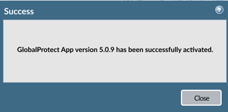 Select The Active Globalprotect App Version For Prisma Access