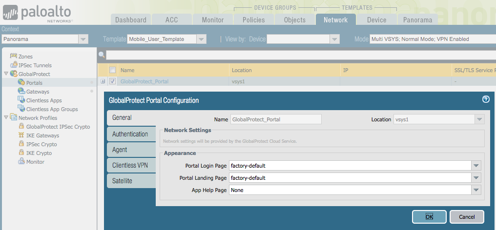 Onboard The Globalprotect Gateway And Configure The Prisma Access Portal