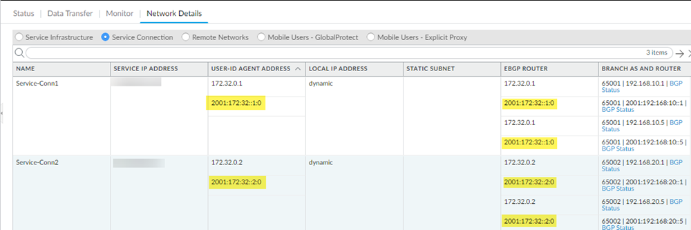 Enable Ipv6 Networking For Service Connections