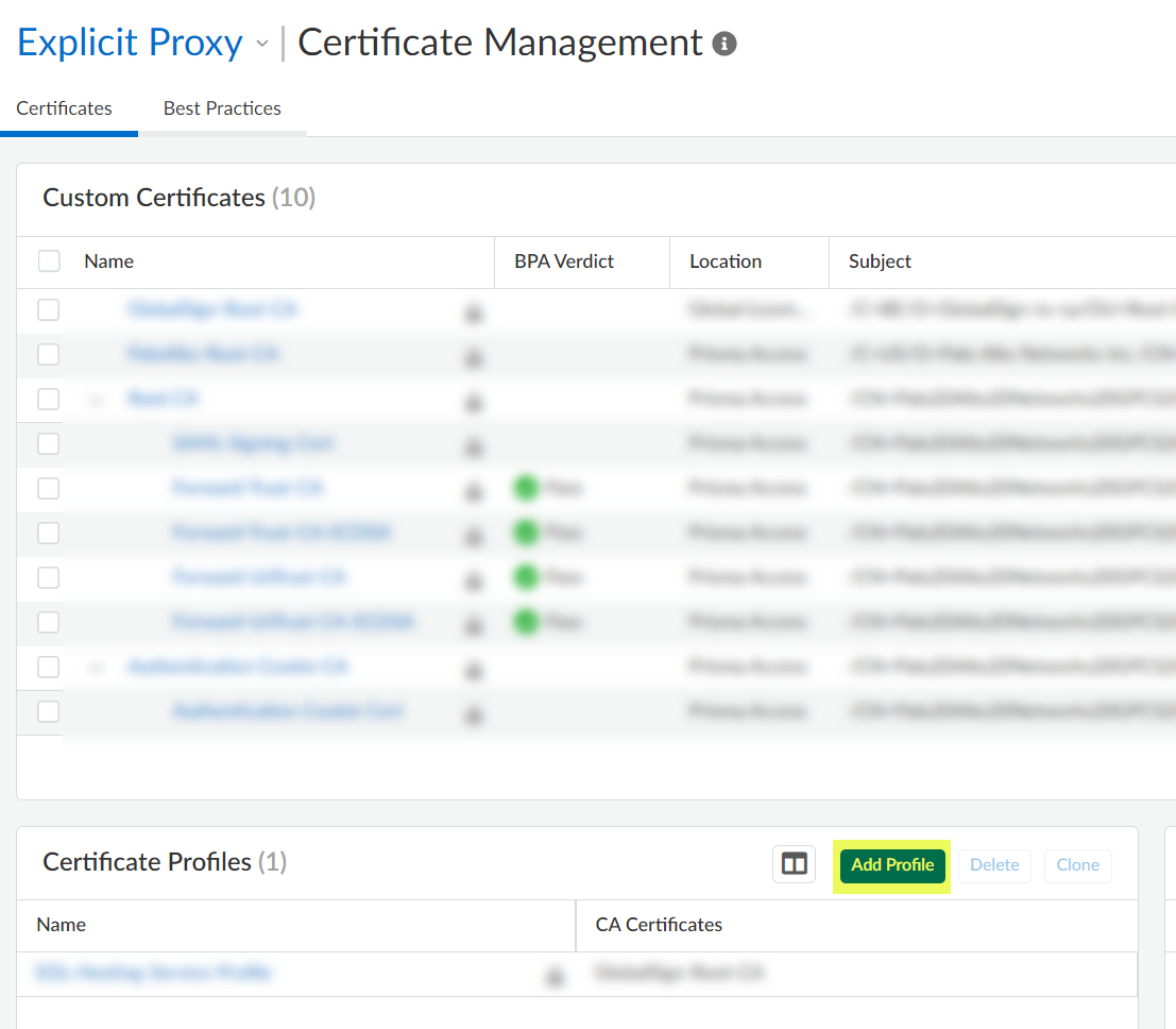 App-Based Office 365 Integration with Explicit Proxy