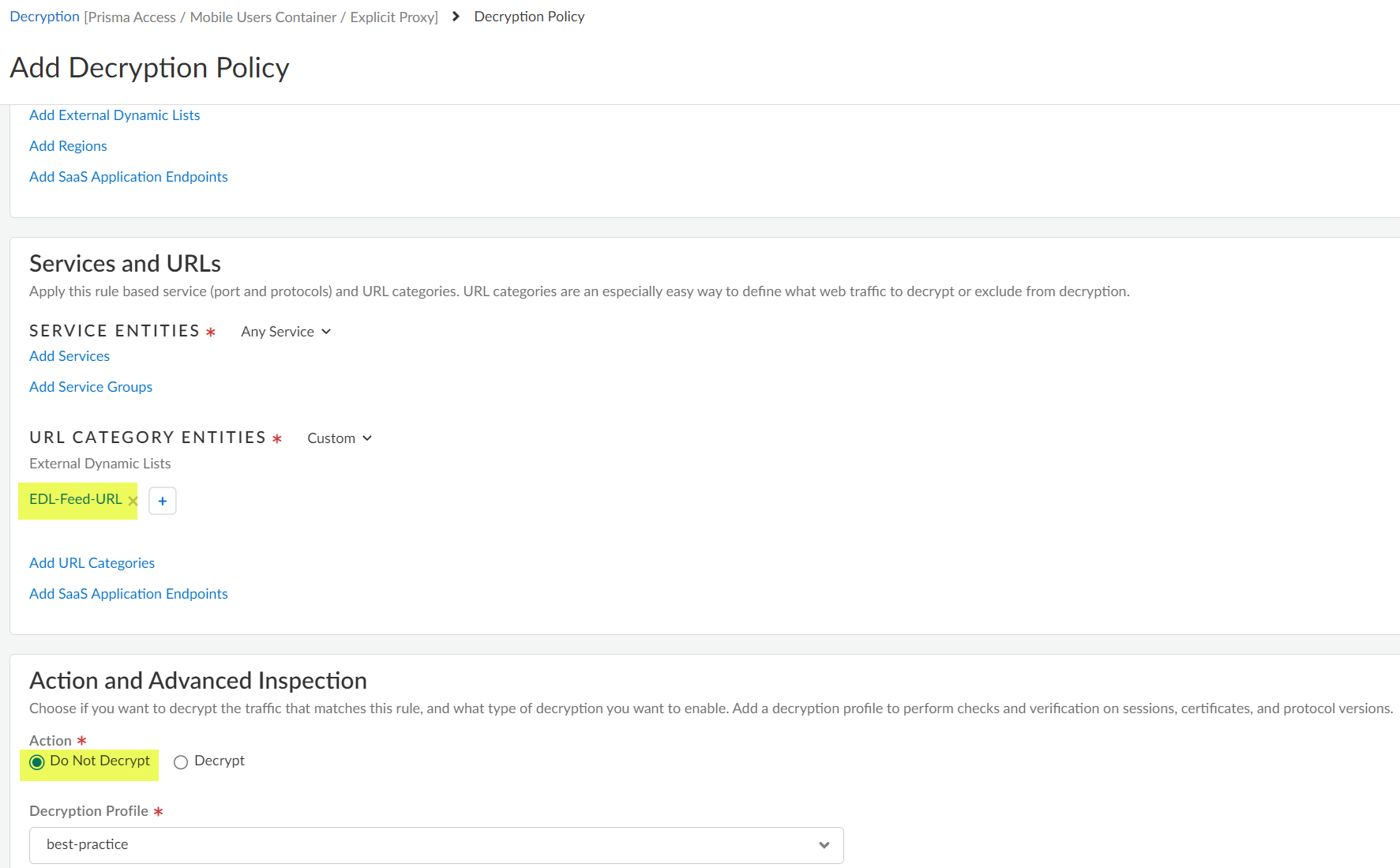 App-Based Office 365 Integration with Explicit Proxy