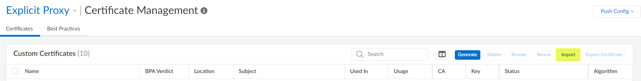 App-Based Office 365 Integration with Explicit Proxy