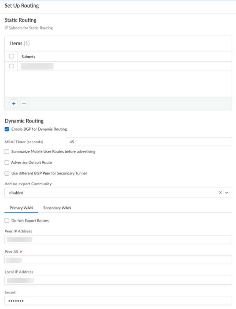 Configure A Service Connection In Prisma Access