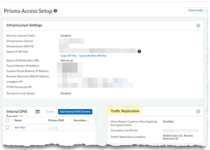 Traffic Replication in Prisma Access