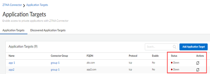 Monitor ZTNA Connector