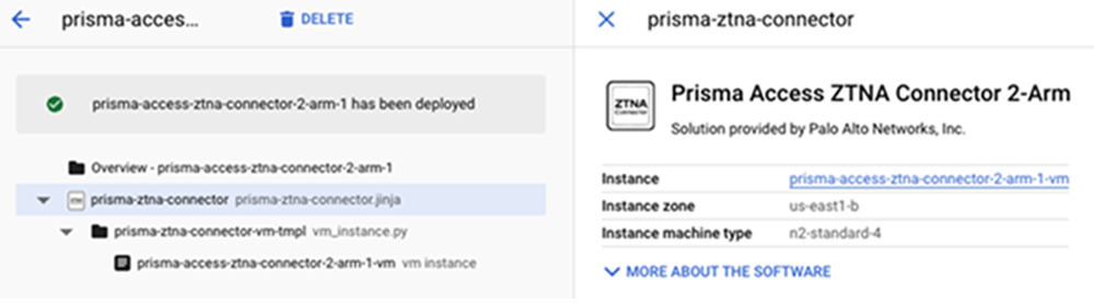 Onboard a ZTNA Connector in Google Cloud Platform