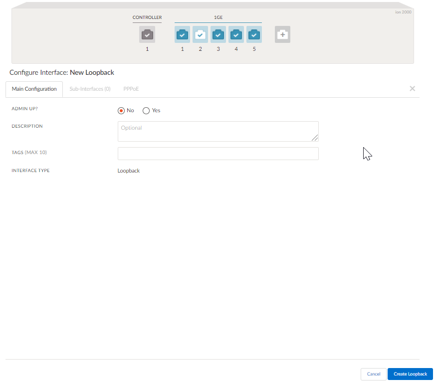 Configure A Loopback Interface