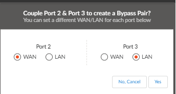 Configure WAN/LAN Ports